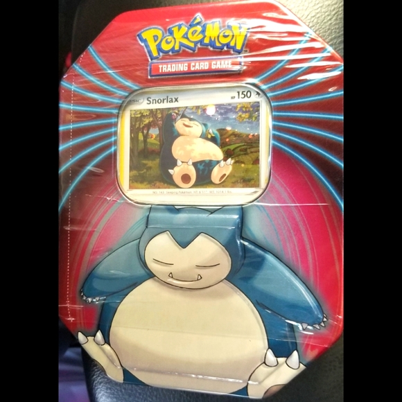 Pokemon | Toys | Pokemon Tcg Snorlax Tin | Poshmark